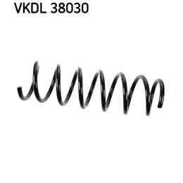 SKF Fahrwerksfeder vkdl38030 Hinterachse f&uuml;r BMW