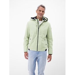 Lerros Herren Outdoorjacke "Leichte Funktionsjacke mit abnehmbarer Kapuze", gr&uuml;n, Gr. M, 100% Polyester, Jacken