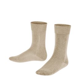Falke Damen Socken "Comfort Wool", Gr. 27, beige, Obermaterial: 70% Schurwolle WV. 16% Polyamid PA. 12% Baumwolle CO. 2% Elasthan EL., glatt, Socken