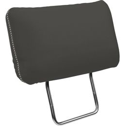 Sofa-Kopfst&uuml;tze OTTO HOME, B:50cm H:25cm T:12cm, grau, Holzwerkstoff, Kopfst&uuml;tzen, "Varese", Kreuznaht in beige
