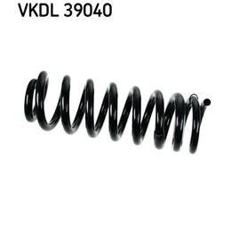 SKF Fahrwerksfeder vkdl39040 Hinterachse f&uuml;r Mercedes