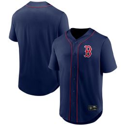 Fanatics Herren Baseballtrikot "Fanatics Trikot Boston Red Sox Core Foundation", blau, Gr. S, 100% Polyester, Trikots