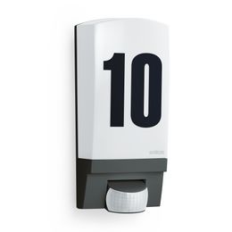 Steinel Hausnummernleuchte 'L 1 S ' mit Bewegungssensor 60 W IP 44 11 x 25,5 cm