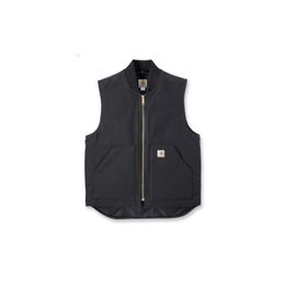 Carhartt Herren Fleeceweste "Gilliam Vest", schwarz, Gr. XXL, Obermaterial: 100% Baumwolle CO., Westen