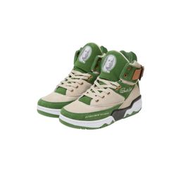 Ewing Herren Sneaker "Ewing Ewing 33HI RAKIM", Gr. 44, gr&uuml;n, Leder, Schuhe