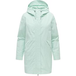 Ragwear Damen Kurzmantel "Lamyja A", gr&uuml;n, Gr. XL, Obermaterial: 100% Nylon. Innenfutter: 100% Polyester, M&auml;ntel, Leichter Oversize-&Uuml;bergangsparka