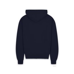 DROPSIZE Herren Sweatjacke "Dropsize Herren Super Heavy Blank Zip-Hoodie", blau, Gr. XL, unifarben, 70% Baumwolle, 30% Polyester, Sweatjacken