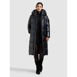 Khujo Damen Steppmantel "RACHEL2 SHINY", schwarz, Gr. M, unifarben, 100% Polyester, M&auml;ntel