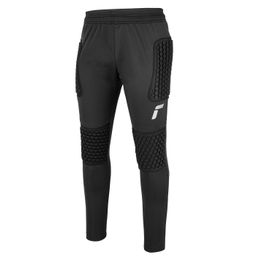 Reusch Torwarthose "Contest II Pant Advance", silber, Gr. S, bedruckt, unifarben, 100% Polyester, Hosen, mit gepolsterten Zonen