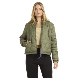 Billabong Damen Bomberjacke "Cuesta", gr&uuml;n, Gr. S, Obermaterial: 100% Polyester., Jacken