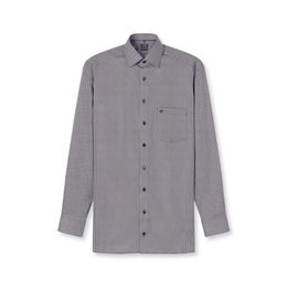 OLYMP Herren Businesshemd "OLYMP Luxor, Modern Fit, New Kent"aubergine, Gr. 37, 100% Baumwolle, Hemden