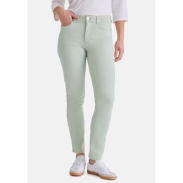 STOOKER WOMEN Damen 5-Pocket-Jeans "Milano Denim Magic Shape Fit Jeans", gr&uuml;n, Gr. 46, Denim/Jeans, 98% Baumwolle, 2% Elasthan, Jeans, Casual Clean