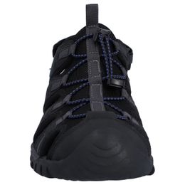 Hi-Tec Herren Sandale "Hi-Tec Sandalen Cove Sport", Gr. 44, schwarz, Synthetisches Obermaterial, Schuhe