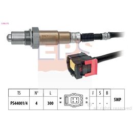 EPS Lambdasonde 1998175 f&uuml;r DODGE JEEP Chrysler SMART Mercedes