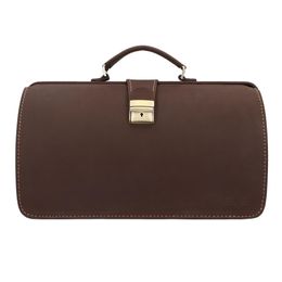 Mika Doktorkoffer Damen Gr&ouml;&szlig;e One Size braun / gold