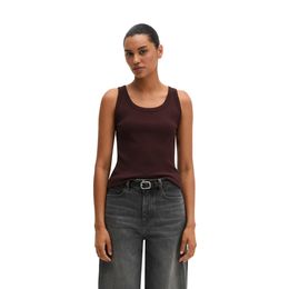 Marc O'Polo MARC O'POLO Damen T-Shirt "aus Bio-Baumwoll-Modal-Stretch-Jersey", braun, Basic, Gr. XS, unifarben, Obermaterial: 58% Baumwolle, 38% Modal, 4%