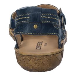 Josef Seibel Damen Sandale "Rosalie 13", Gr. 40, blau, Leder, used, Schuhe, Sommerschuh, Sandalette, Riemchensandale, im Used-Look