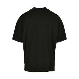 Urban Classics Herren T-Shirt "Urban Classics Herren Oversized Mock Neck Tee", schwarz, Gr. S, unifarben, 100% Baumwolle, Shirts