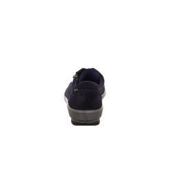 Legero Damen Sneaker, Gr. 45dunkelblau, Veloursleder, unifarben, Schuhe, Halbschuh, Schn&uuml;rschuh, Freizeitschuh mit GORE-TEX Membrane