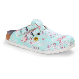 Birkenstock Damen Pantolette "Kay ESD", Gr. 36, gr&uuml;n, Obermaterial: 100% sonstige Fasern AF., Schuhe