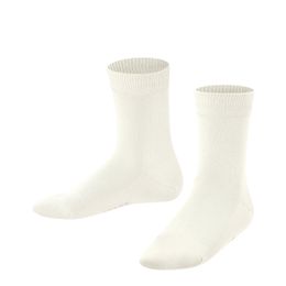 Falke Damen Socken "Family", Gr. 31, wei&szlig;, Obermaterial: 92% Baumwolle CO. 7% Polyamid PA. 1% Elasthan EL., glatt, Socken