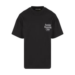 Damen T-Shirt "Another Cotton Lab", schwarz, Gr. XL, ANOTHER COTTON LAB, bedruckt, 100% Baumwolle, Shirts