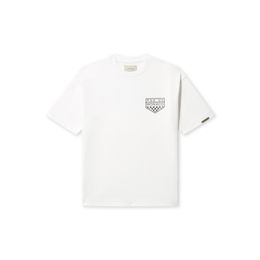 PAS DE MONACO Herren T-Shirt "Pas De Monaco IMPASSE T-SHIRT", wei&szlig;, Gr. XXL, bedruckt, 70% Polyester, 30% Baumwolle, Shirts