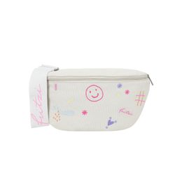 Damen Umh&auml;ngetasche "Bum Bag Big Limited Embro Fun", Fritzi aus Preussen, beige, 55% Baumwolle, 45% Polyester, unifarben, Taschen, mit