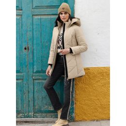Heine Damen Steppjacke, beige, Gr. 36, unifarben, 100% Polyester, Wattierung:100% Polyester, Jacken