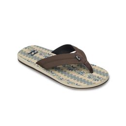 Billabong Herren Sandale "All Day Impact Print", Gr. 12, braun, Obermaterial: 94% Synthetik/6% Polyester, Futter: 100% EVA, Innensohle: 100% EVA,