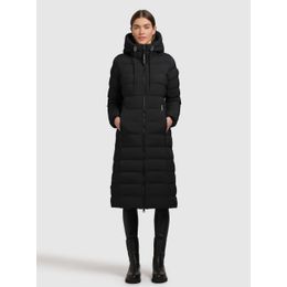 Khujo Damen Steppmantel "CLEO", schwarz, Gr. S, unifarben, 100% Polyester, M&auml;ntel