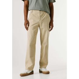 Pepe Jeans Herren Relax-fit-Jeans "relaxed fit jeans LOOSE TAPERED JEANS HELIX CLR", beige, Gr. 34, 99% Baumwolle, 1% Elasthan, Jeans