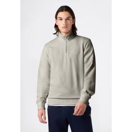 Champion Herren Sweatshirt "ICONS TONAL Half Zip Sweatshirt", beige, Gr. M, Obermaterial: 70% Baumwolle, 30% Polyester, Sweatshirts, mit halbem