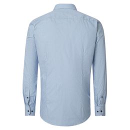 Venti Herren Businesshemd "Venti Businesshemd extra langer Arm 72cm Print"blau, Gr. 40, bedruckt, 100% Baumwolle, Hemden