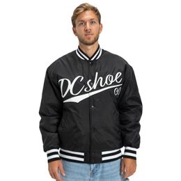 DC Shoes Herren Blouson "Substitute Bomber", schwarz-wei&szlig;, Gr. XS, Obermaterial: 100% Nylon., Jacken