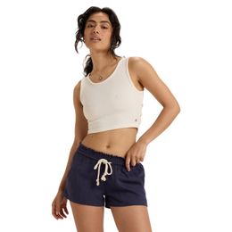 Roxy Damen Shorts "Oceanside", blau, Gr. XS, Obermaterial: 55% Leinen, 45% Viskose., Hosen