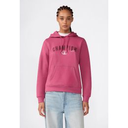 Champion Damen Kapuzensweatshirt "SPORTWEAR HOODIE Slim Fit", pink, Gr. XL, Obermaterial: 55% Baumwolle, 45% Polyester, Sweatshirts, mit sportlicher