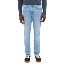 Mustang Herren Slim-fit-Jeans "Herren Style Vegas Slim"blau 434, Gr. 38, unifarben, Denim/Jeans, 92% Baumwolle, 6% Polyester, 2% Elasthan, Jeans