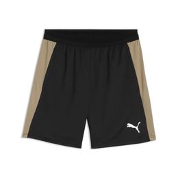 Puma Herren Trainingsshorts "INDIVIDUALFINAL SHORTS", schwarz, Gr. S, unifarben, Web, Obermaterial: 100% Polyester, Hosen, f&uuml;r Fu&szlig;ball und sportliche