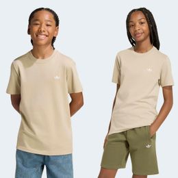 Jungen T-Shirt "REGULAR TEE", beige, Gr. 128, adidas originals, Obermaterial: 100% Baumwolle, Shirts