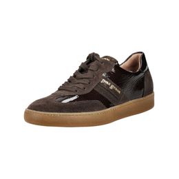 Paul Green Damen Sneaker "Paul Green Sneaker Veloursleder", Gr. 40,5, braun, Veloursleder, Schuhe