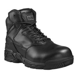 MAGNUM Damen Schn&uuml;rschuh "MAGNUM Uniform &ndash; Sicherheitsmodelle", Gr. 42schwarz, Robustes Leder, Gummi, Schuhe