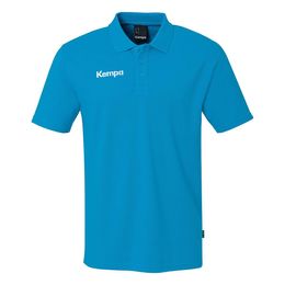 Kempa Herren Trainingsshirt "Trainings-T-Shirt Classic", blau, Gr. S, Obermaterial: 60% Baumwolle CO(Bio). 40% Polyester Pol. recyc.., Shirts