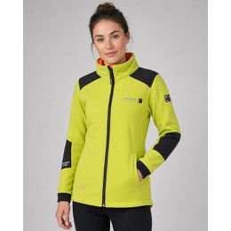 DEPROC Active Damen Fleecejacke "Funktionsjacke Canada Women", gr&uuml;n, Gr. 44, Fleece, 96% Polyester. 4% Elasthan, Jacken