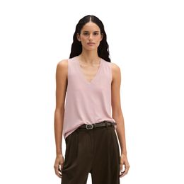 Marc O'Polo MARC O'POLO Damen T-Shirt "aus flie&szlig;endem Lyocell-Baumwolle-Mix"mild rose, Gr. S, unifarben, Obermaterial: 67% Lyocell, 33% Baumwolle, Shirts