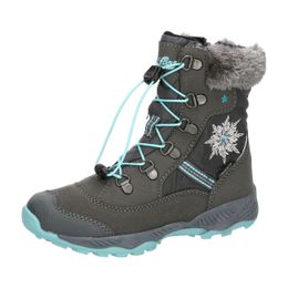 Lico M&auml;dchen Winterboots "Winterboot Marie", Gr. 35, grau, Synthetik, Schuhe