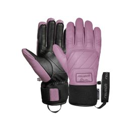 Reusch Damen Skihandschuhe "Legacy R-TEX XT", rosa, Gr. 7, mehrfarbig, 50% Polyester, 50% Rindsleder, Handschuhe, mit wasserdichter, atmungsaktiver