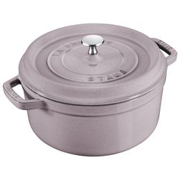 Staub La Cocotte Cocotte 24 cm, rund, Kirschbl&uuml;te, Gusseisen