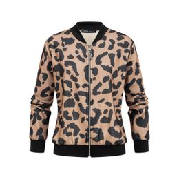 CLOUD 5IVE Damen Bomberjacke "CLOUD 5IVE Blouson Bomberjacket", beige, Gr. XXL, 95% Polyester, 5% Elasthan, Jacken