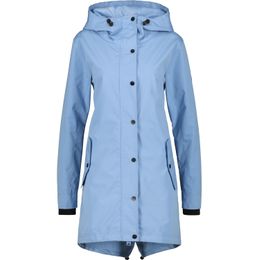 alife and kickin ALIFE & KICKIN Damen Sommerjacke "Damen BerniceAK A &Uuml;bergangsjacke, Jacke", blau, Gr. M, 100% Polyester, Jacken